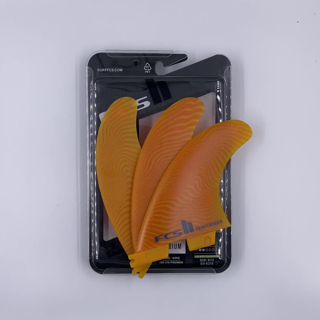 Quilhas FCS II Performer Neo Glass Tri - Medium - OnlySurf