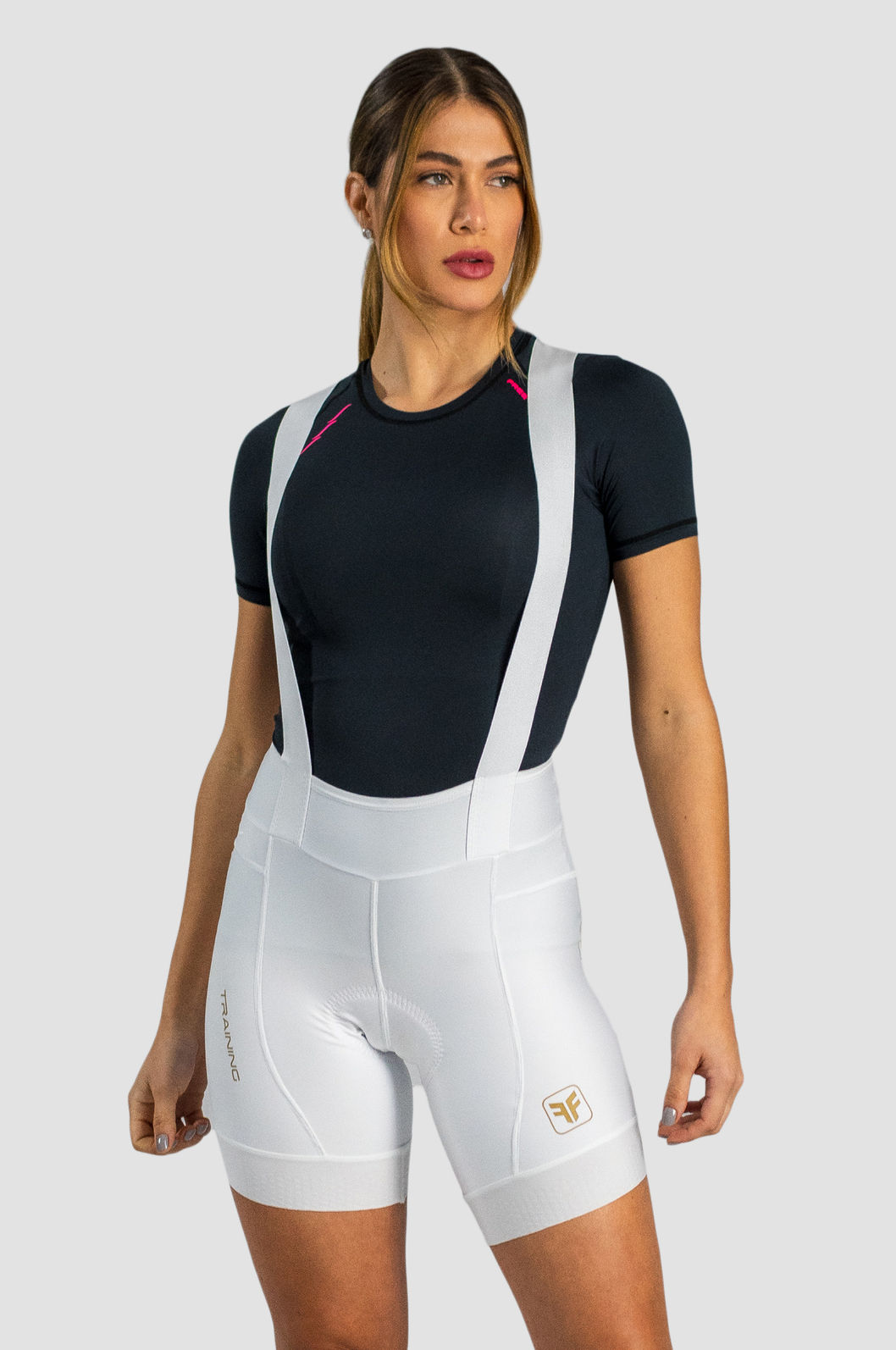 BRETELLE FEMININO TRAINING BRANCO - Free Force