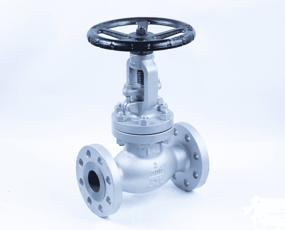 VALVULA GLOBO MANUAL CORPO WCB INTERNO INOX FLANGE ANSI 300LBS ZAVVOR LTDA