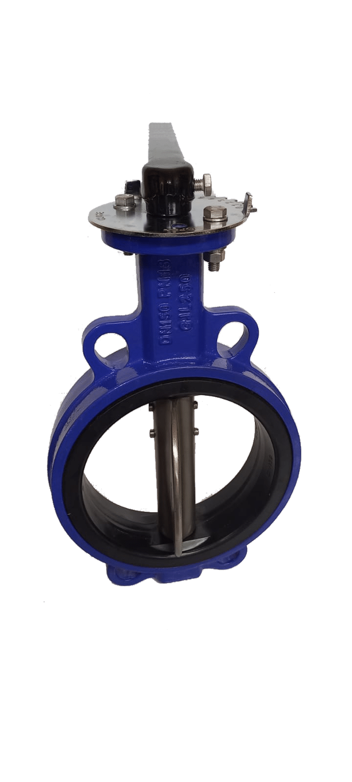 VALVULA BORBOLETA WAFER CORPO FOFO DISCO INOX 304 VEDACAO EPDM ZAVVOR LTDA