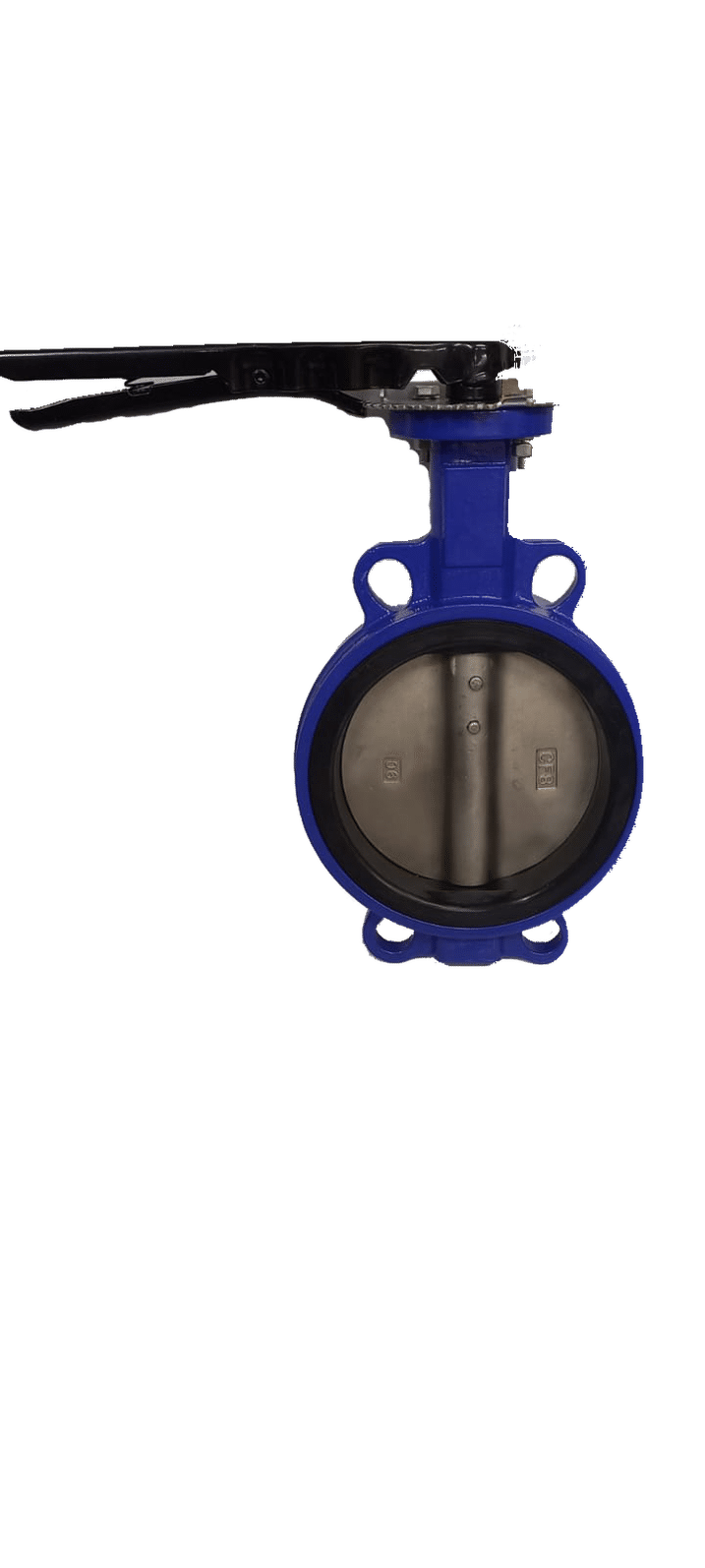 VALVULA BORBOLETA WAFER CORPO FOFO DISCO INOX 304 VEDACAO EPDM ZAVVOR LTDA