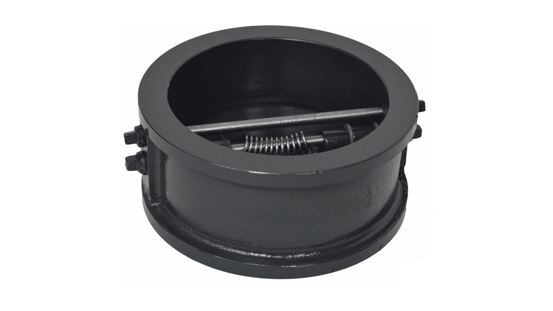 VALVULA RETENCAO DUPLA PORTINHOLA WAFER CORPO FOFO DISCO INOX 304 ...
