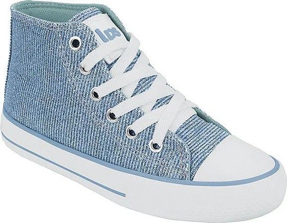 Tênis World Colors LPS Com Glitter Infantil Feminino Cor Azul