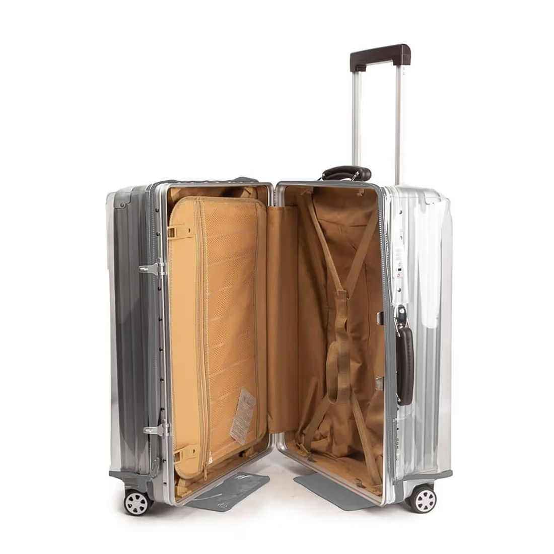 Kit de Mala Pequena de Bordo 10 kg Brasil Branco, Bolsa Journey Rosa e ...