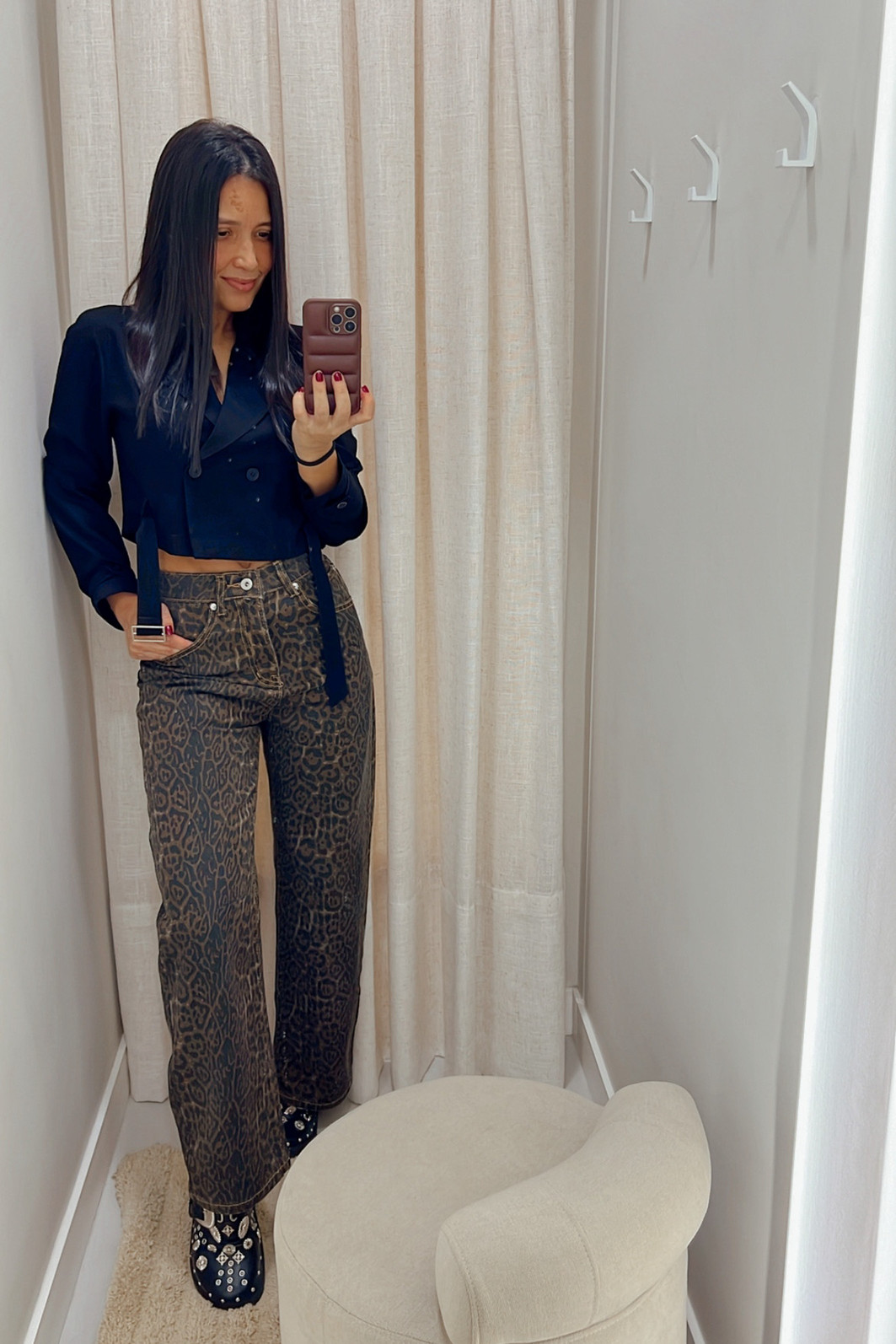 Calça Wide Leg Onça - Mini Moni Mini Moni - Loja Virtual