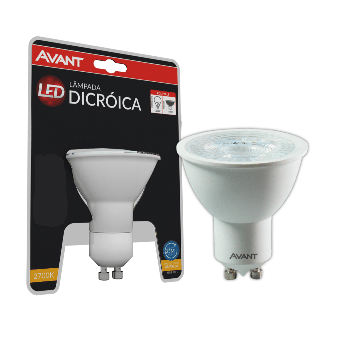 Lâmpada LED MR11 4W Avant | Iluminação Decorativa e de Destaque