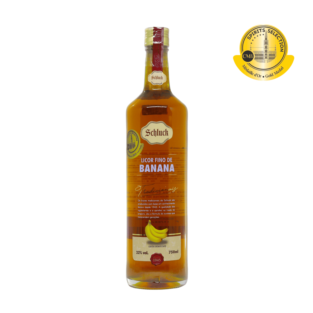 Licor Fino de Banana 750ml Schluck SCHLUCK STORE - Loja Virtual
