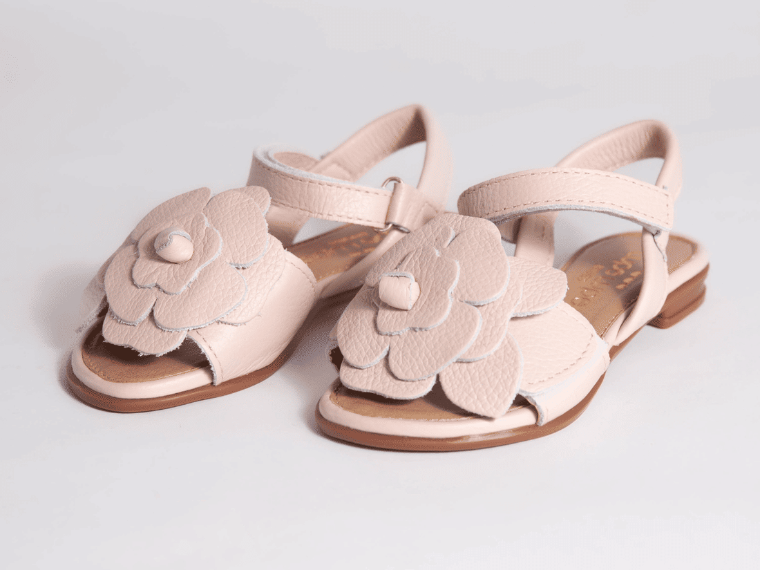 SANDÁLIA INFANTIL MARIA FLOR NUDE ROSE Lupe Lupe Shoes - Loja Virtual