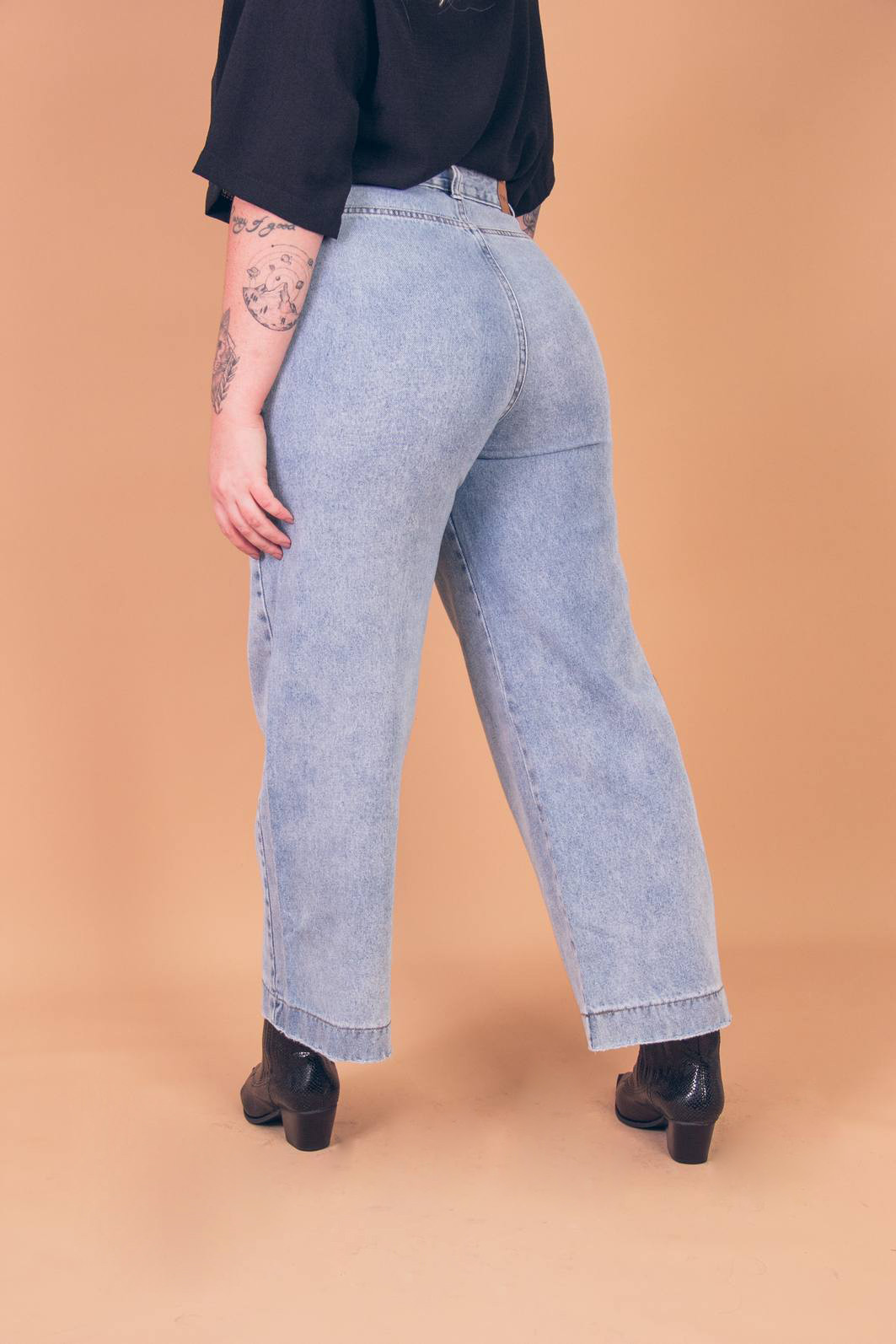 CALÇA CROPPED JEANS Marina&Gabriella - Roupas Femininas - Loja Online ...
