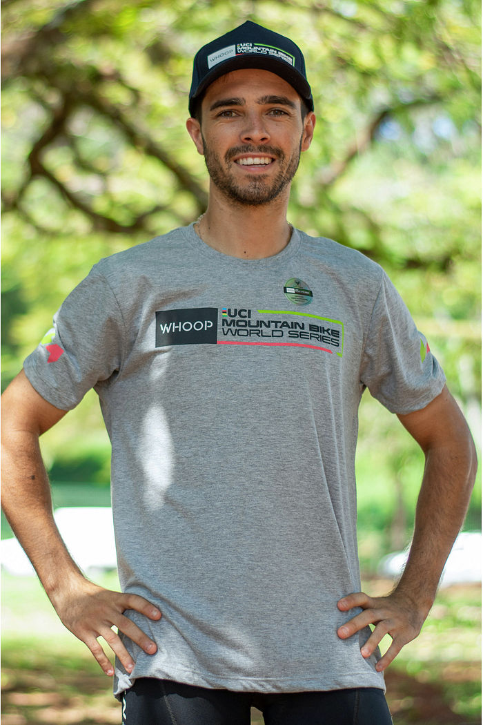 CAMISETA CASUAL MASCULINA PRETA UCI MTB WORLD SERIES - Free Force CAMISETA CASUAL MASCULINA PRETA UCI MTB WORLD SERIES - Free Force