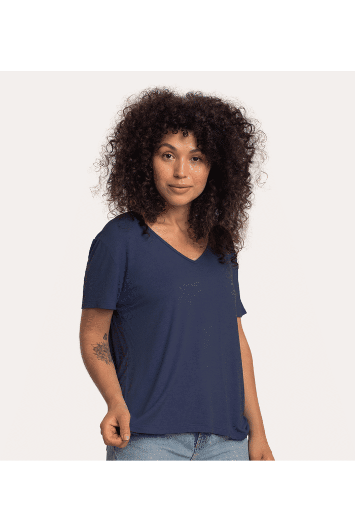 camisetas, decote v, decote redondo