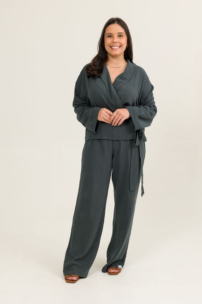 CONJUNTO CASUAL FEMININO LETICIA - LAMADÔ - Lamadô