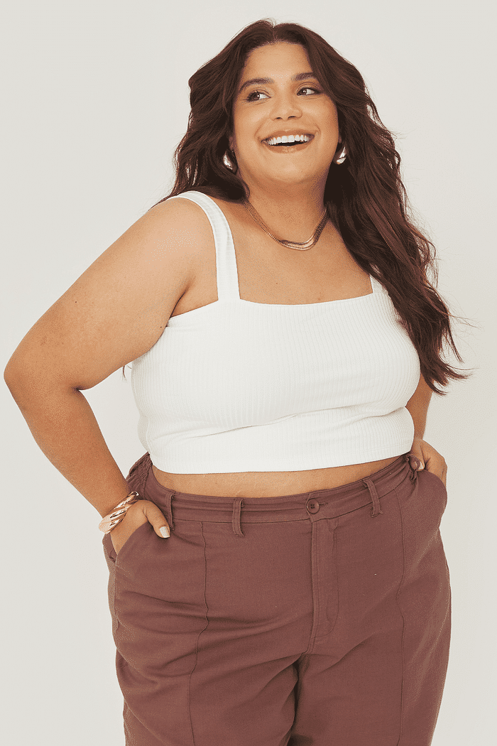 Tops e croppeds - Roupas femininas de moda curve e plus size