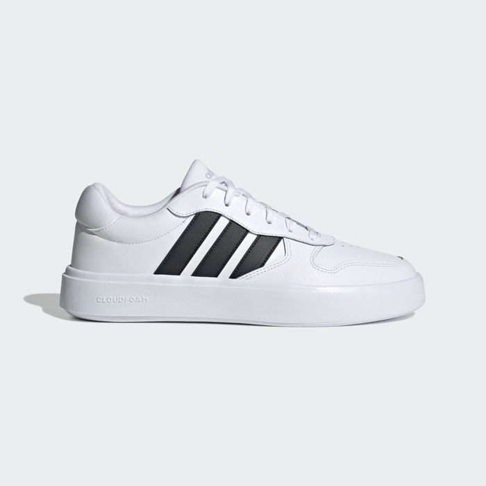 Tênis Adidas Courtblock Masculino Cor Branco/Militar