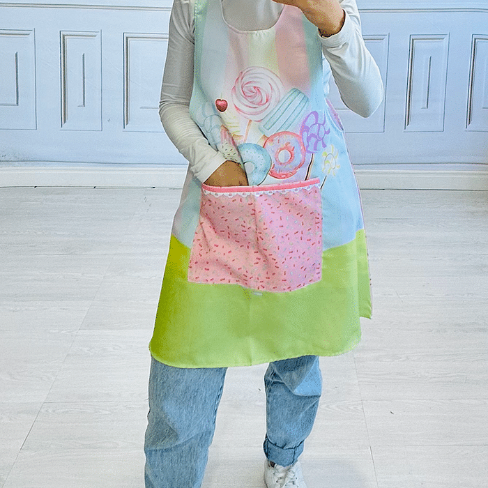 Avental Japonês ou Avental Cruzado das Costas Yool