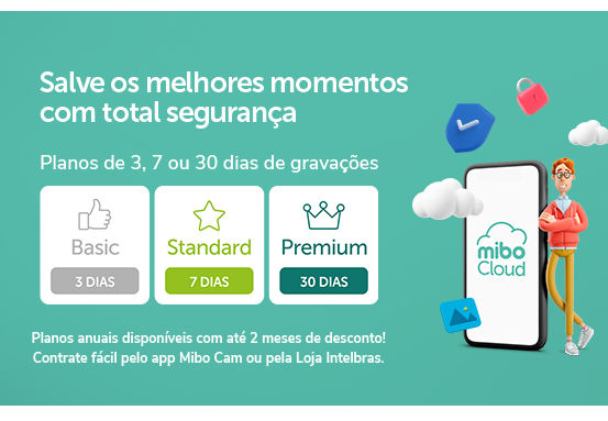 Câmera externa inteligente Wi-Fi Full Color 360° iM7 Full Color Intelbras Câmera externa inteligente Wi-Fi Full Color 360° iM7 Full Color Intelbras