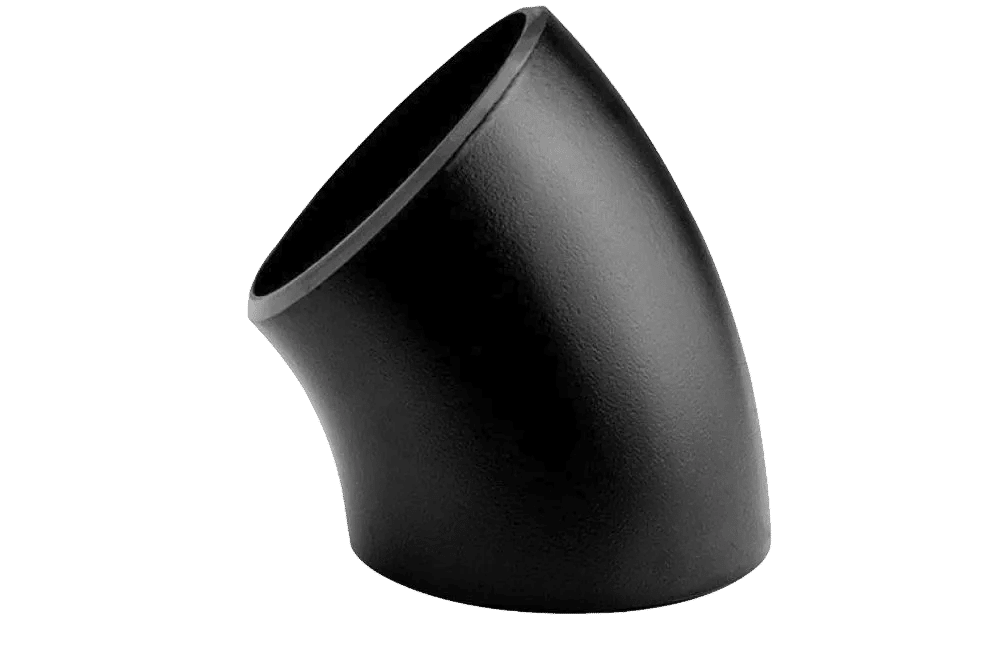 CURVA 45° RAIO LONGO ACO CARBONO SCH 40 ZAVVOR LTDA