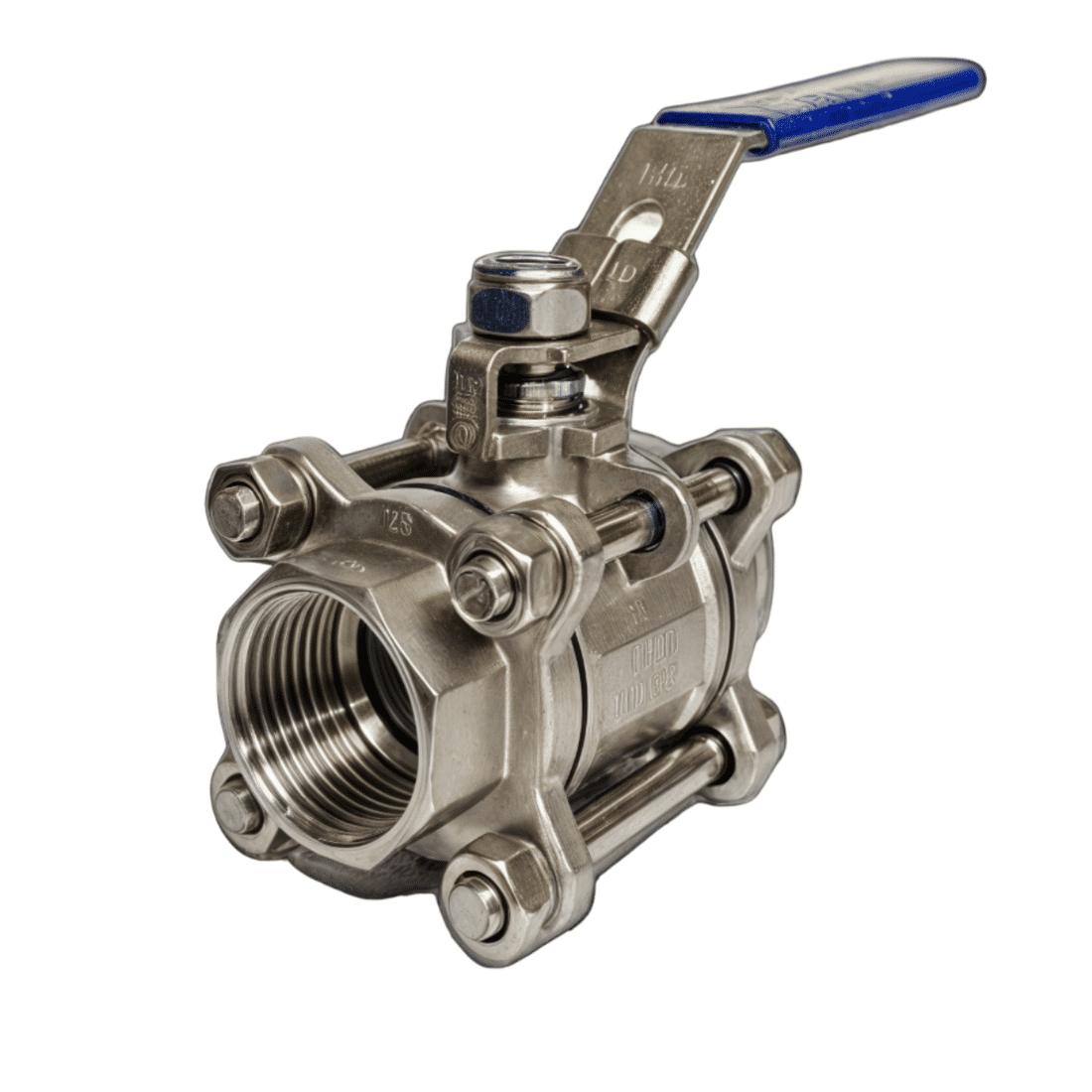 VALVULA ESFERA TRIPARTIDA TOTAL INOX 304 P.P. T.P BSP ZAVVOR LTDA