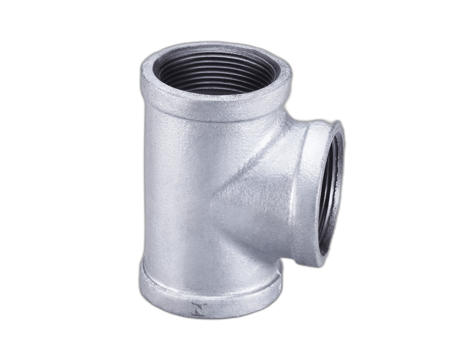 TEE 90° GALVANIZADO BSP ZAVVOR LTDA