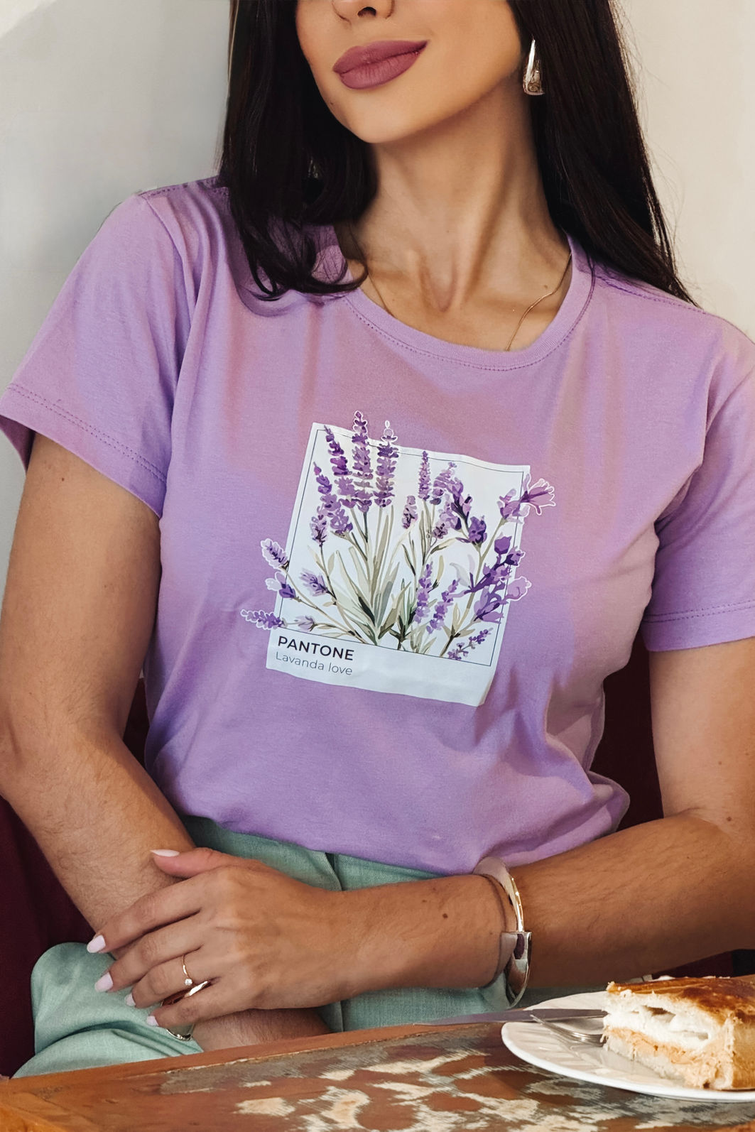 T-Shirt Pantone Lavanda DTF - Lavanda RAGUSO STORE - Loja Virtual