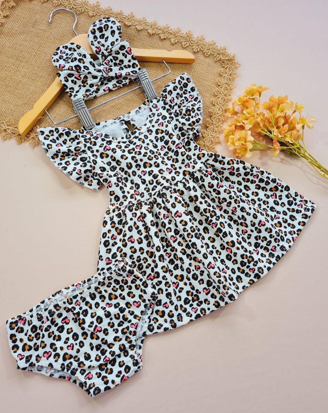 Vestido Armado + Calcinha + Laço Mini Mundi Kids - Loja Virtual