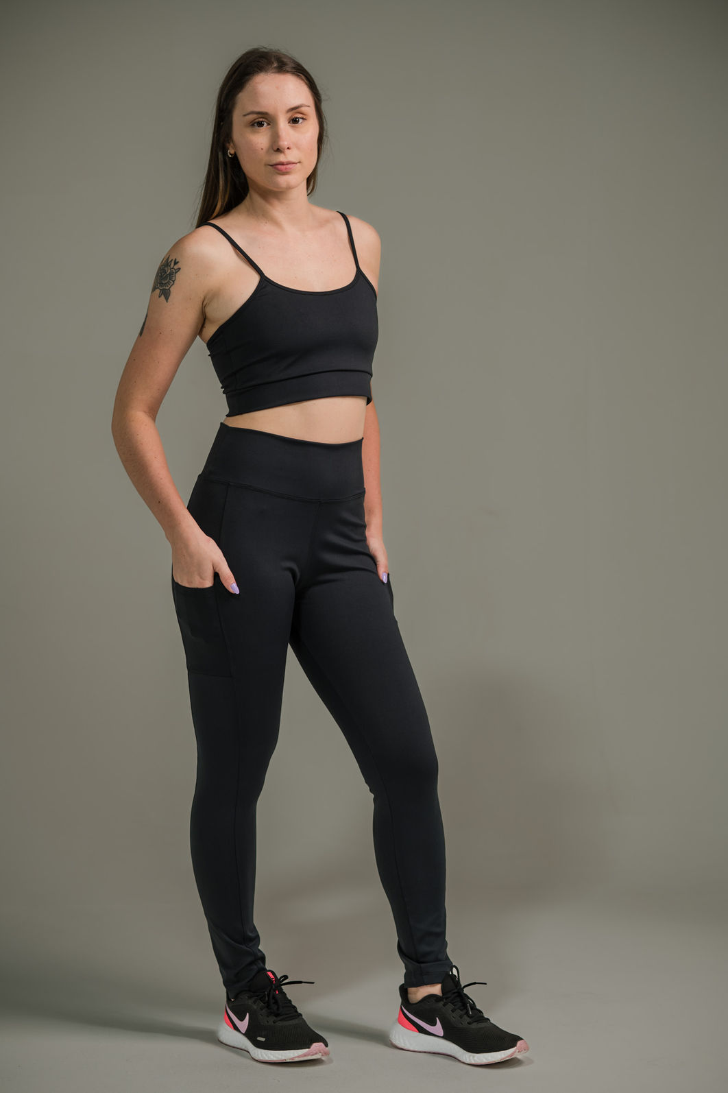 Calça Legging Básica Aerobic Energetic Joy - Loja Virtual