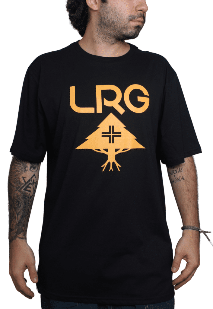 Camiseta LRG Stack Logo Ollies Point Skate Shop - Loja Online