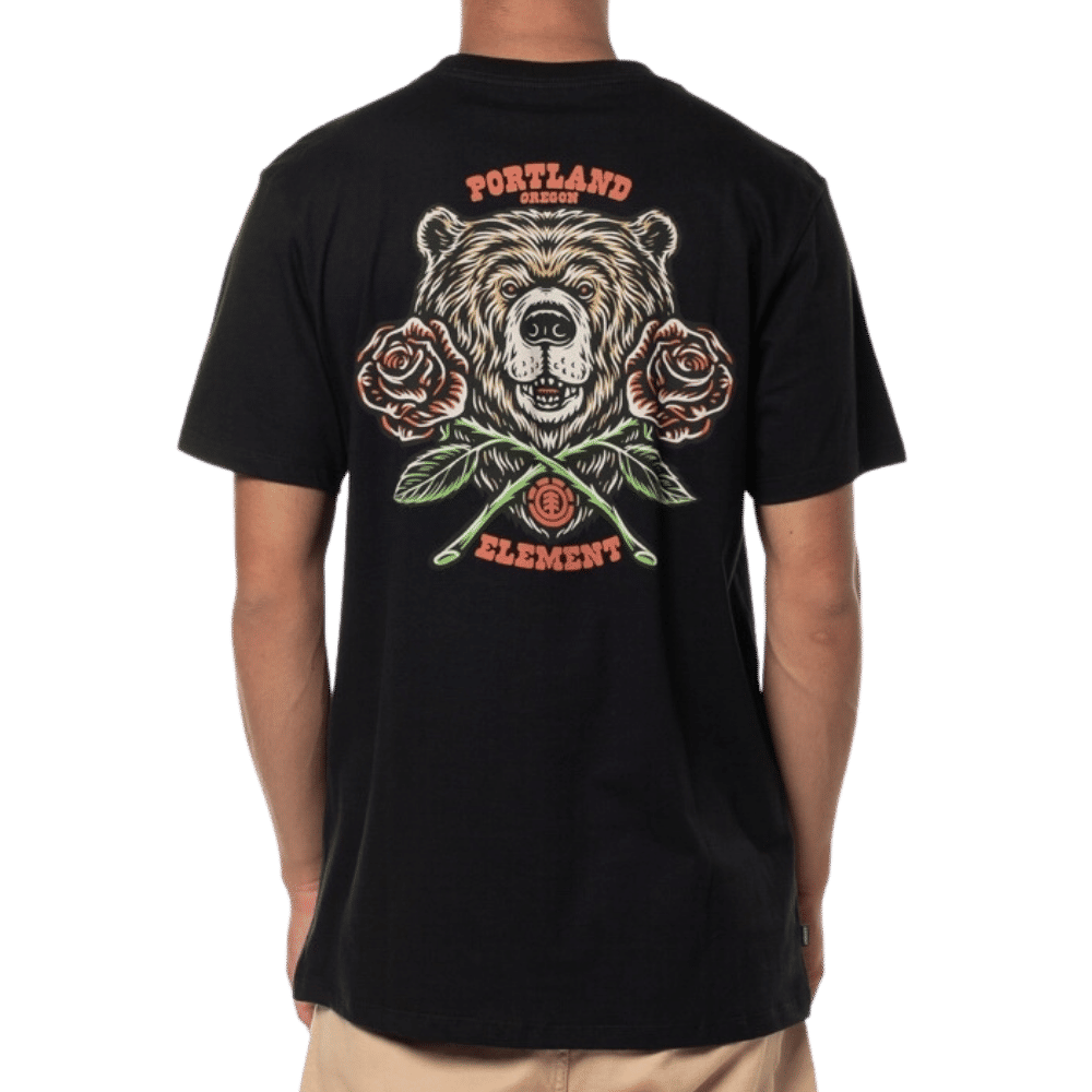 Camiseta Element Teddy Ollie`s Point Skate Shop - Loja Virtual