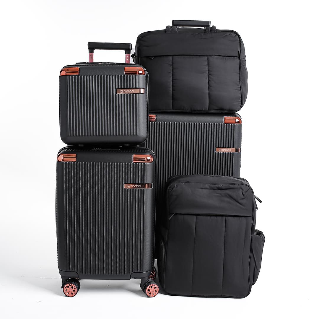 Kit de Mala de Viagem Media 23kg e Grande 32kg Com Frasqueira Croácia ...