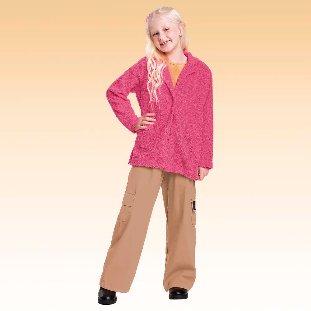 Calça wide leg em sarja queen FAKINI - Loja Virtual