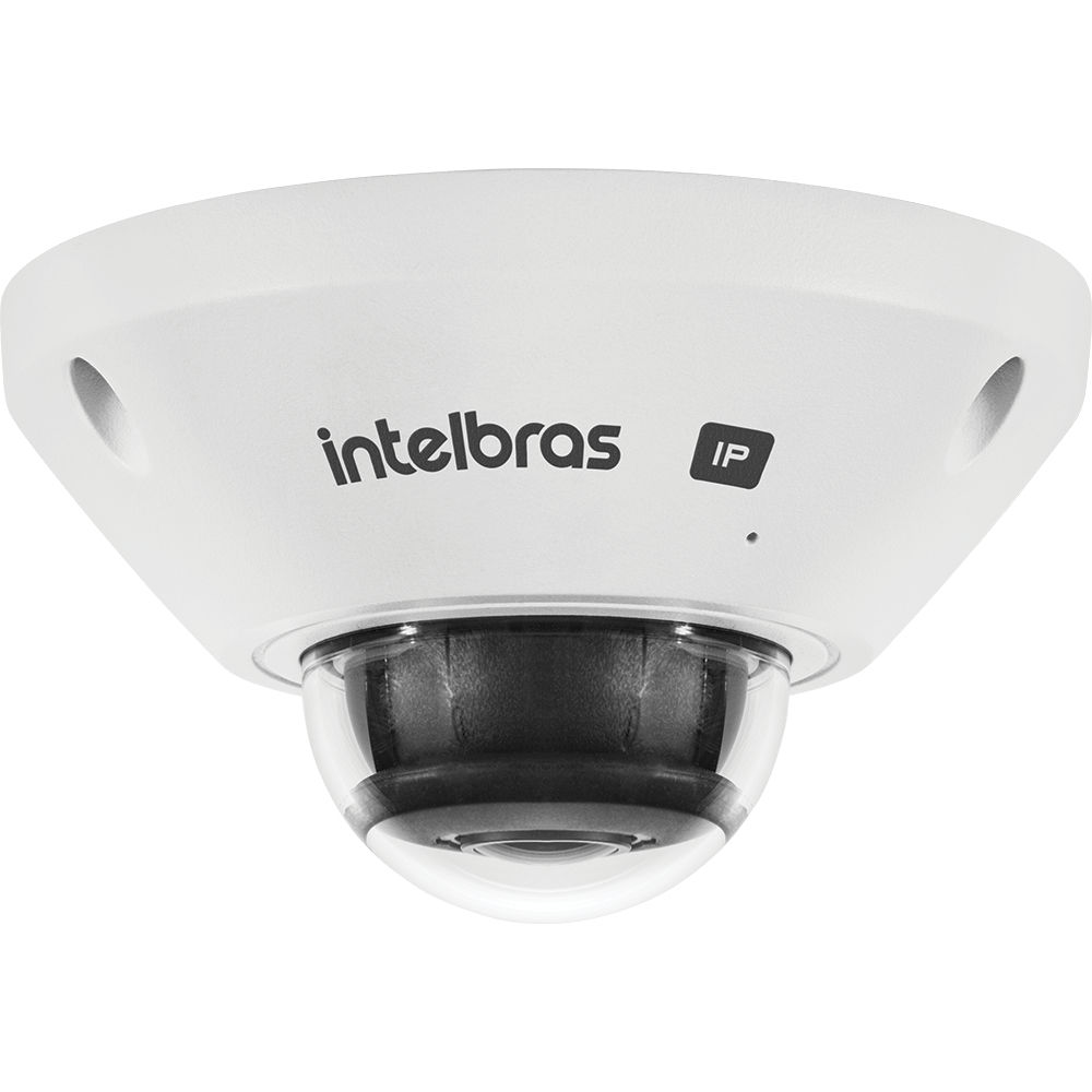 Câmera IP Fisheye com resolução de 5MP VIP 5500 F IA Intelbras