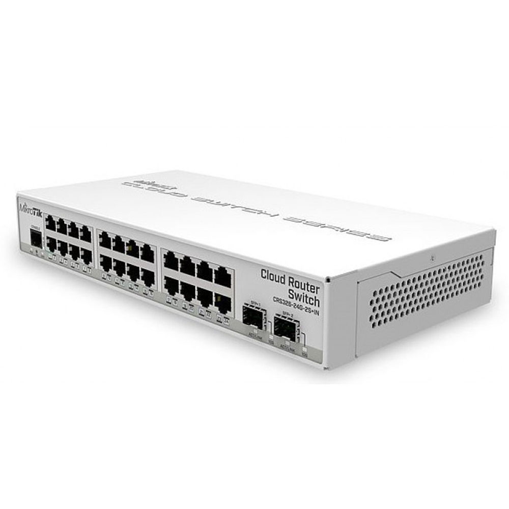 Cloud Router Switch CRS326-24G-2S+IN-24P GIGA +2P SFP(10G)L2/L3 Desktop ...
