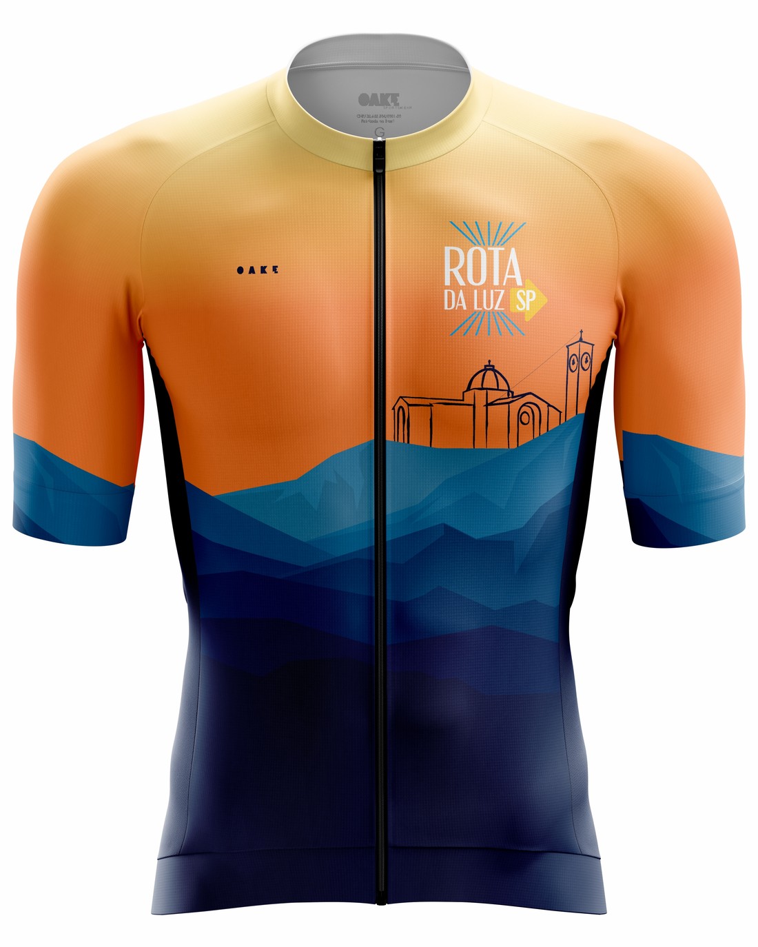 Camisa Ciclismo PRO Rota da Luz - Sol Nascente OAK.E SPORTSWEAR - Loja ...
