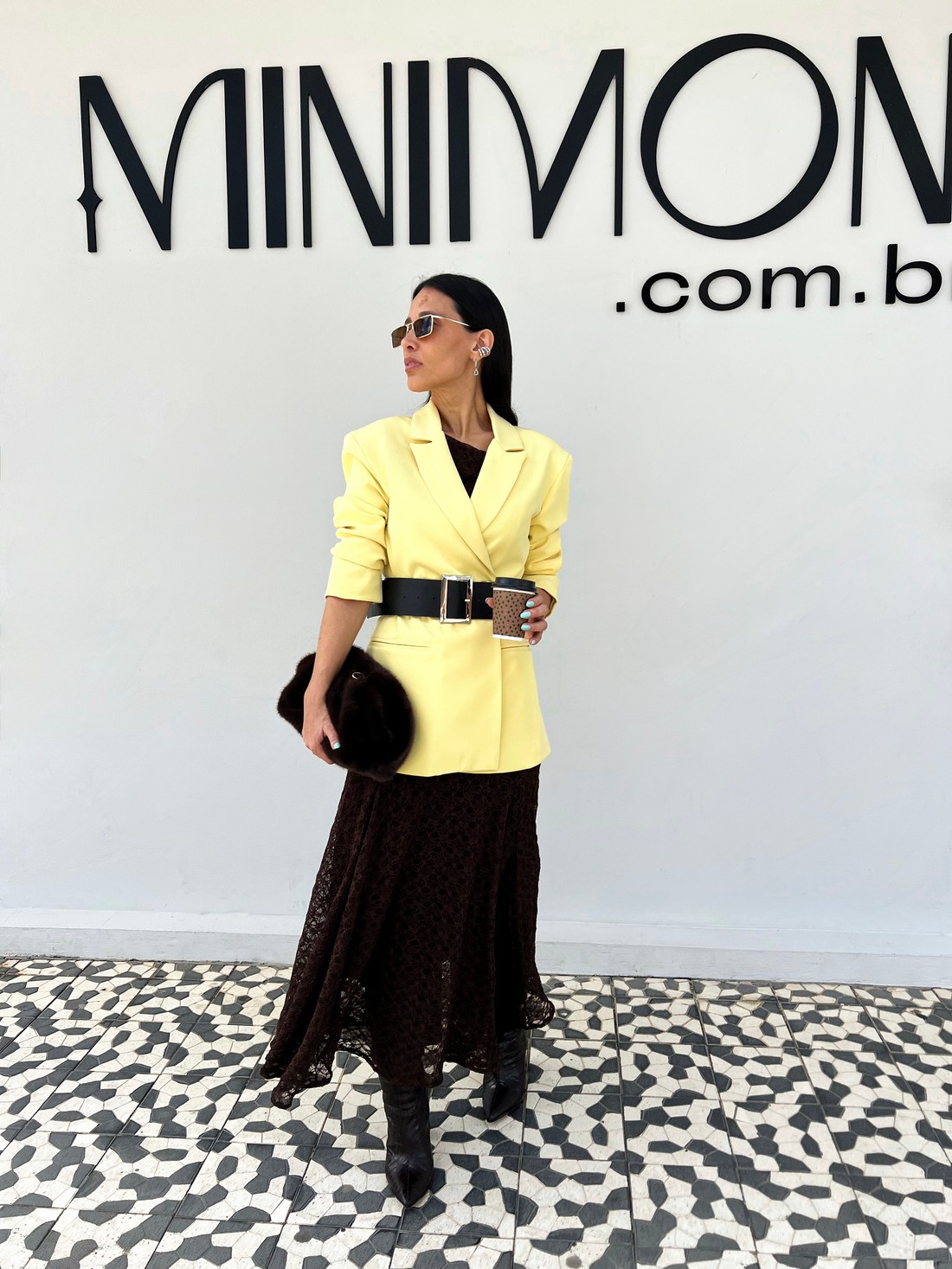 Blazer Alfaiataria Julieta - MiniMoni Mini Moni - Loja Virtual
