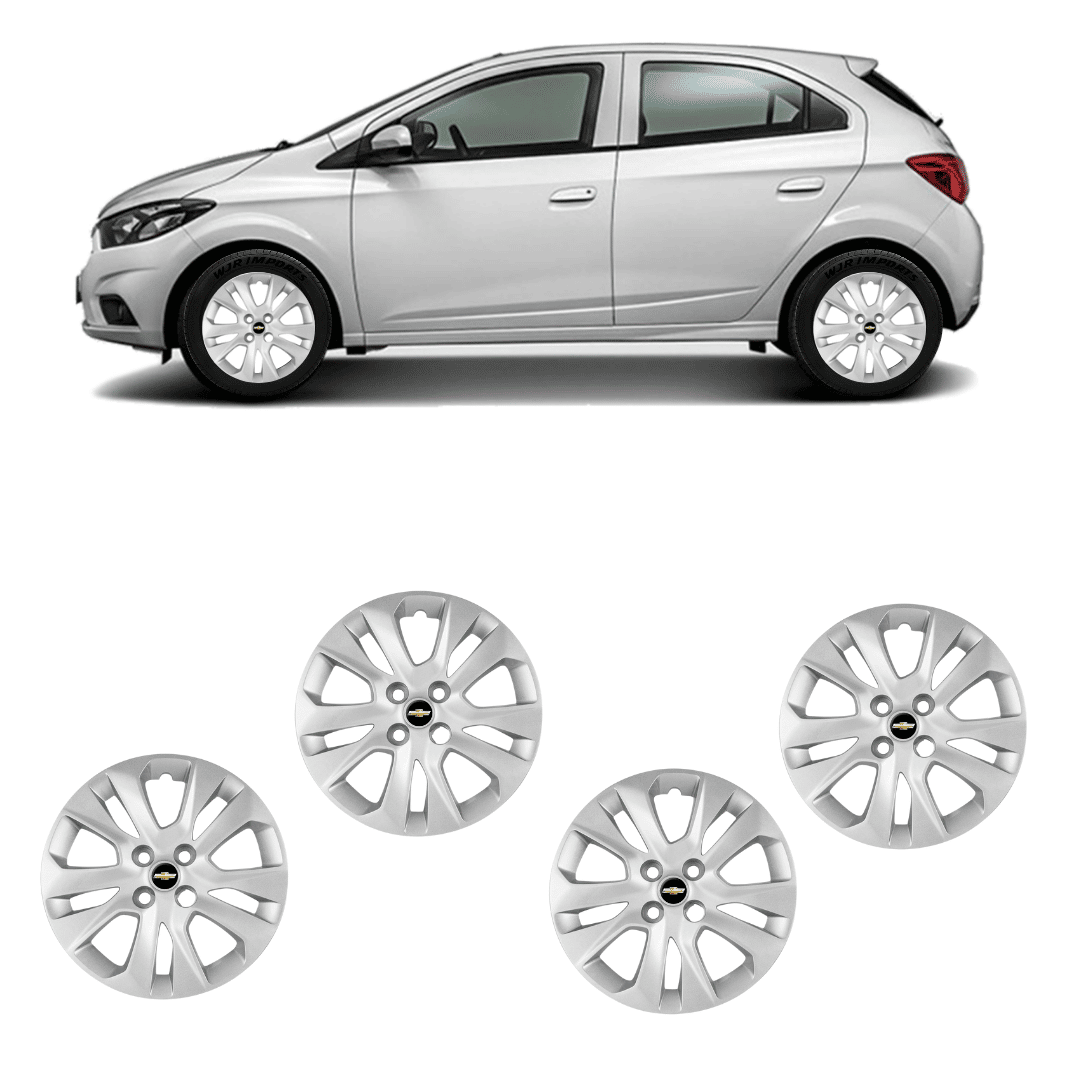 Jogo Calota Aro 15 Onix 2017 2018 2019 2020 WJR IMPORTS