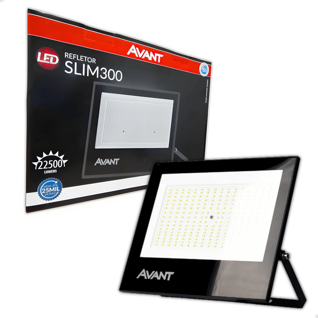 Refletor LED Slim 300W Avant | Potência, Eficiência e Durabilidade