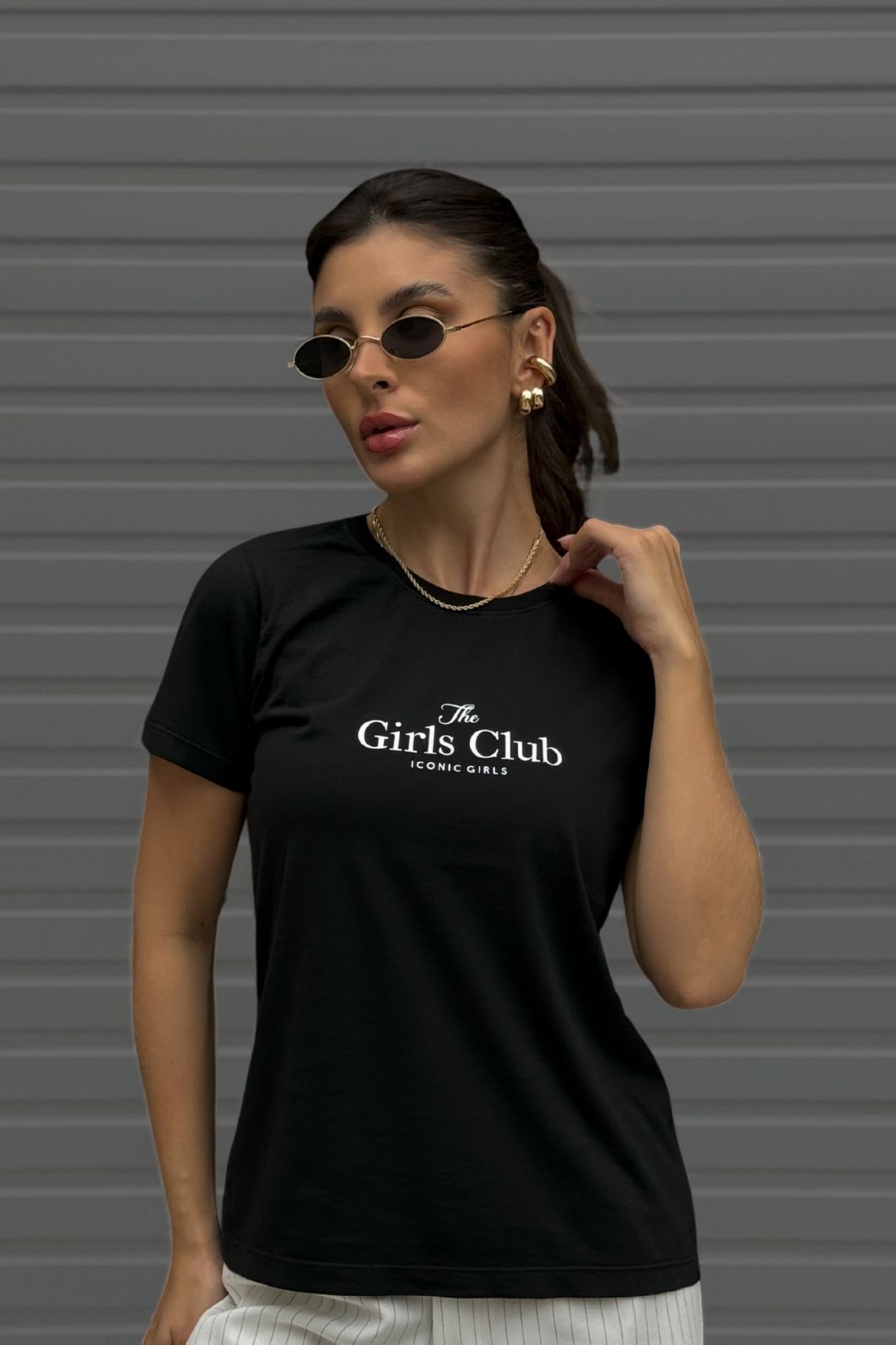 T SHIRT _ THE GIRLS CLUB Amo Tee Atacado - Loja Virtual