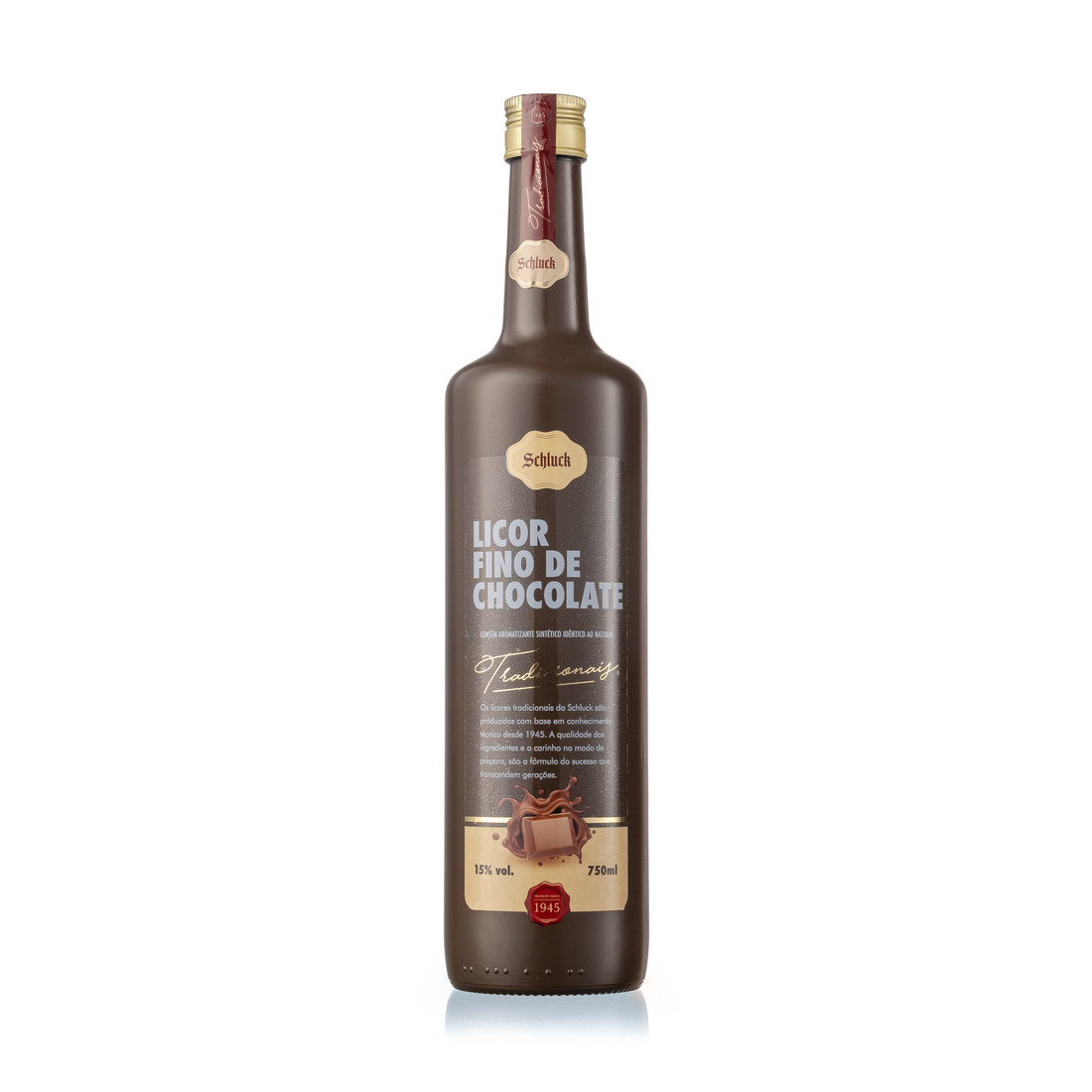 Licor Fino de Chocolate 750ml Schluck SCHLUCK STORE - Loja Virtual