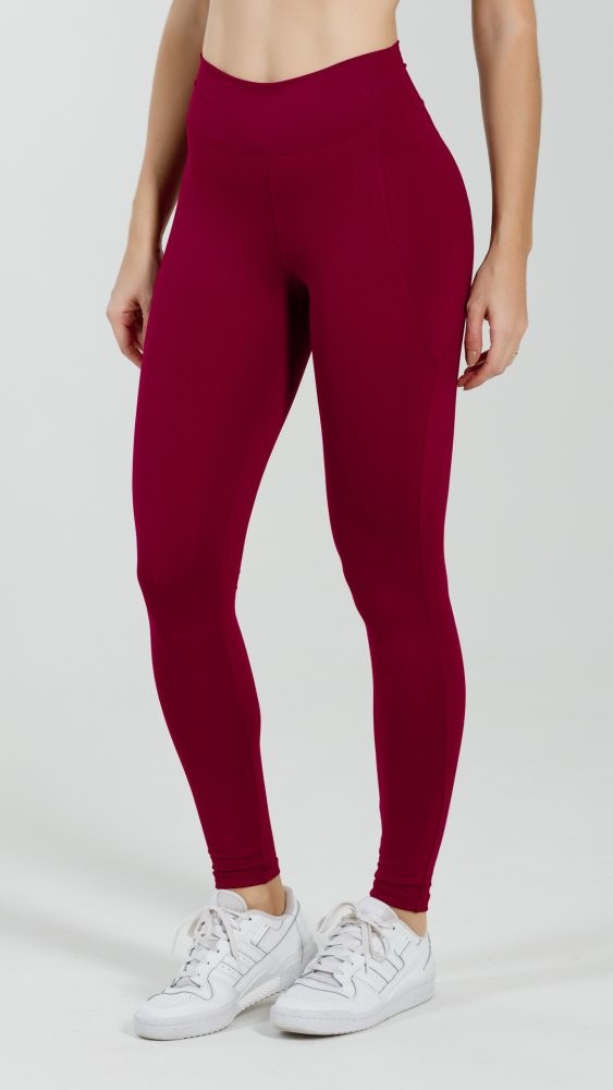 Legging Isa Cereja La Donna Fit - Loja Virtual