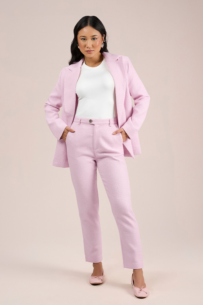 Calça em tecido tweed ANGEL - Loja Virtual