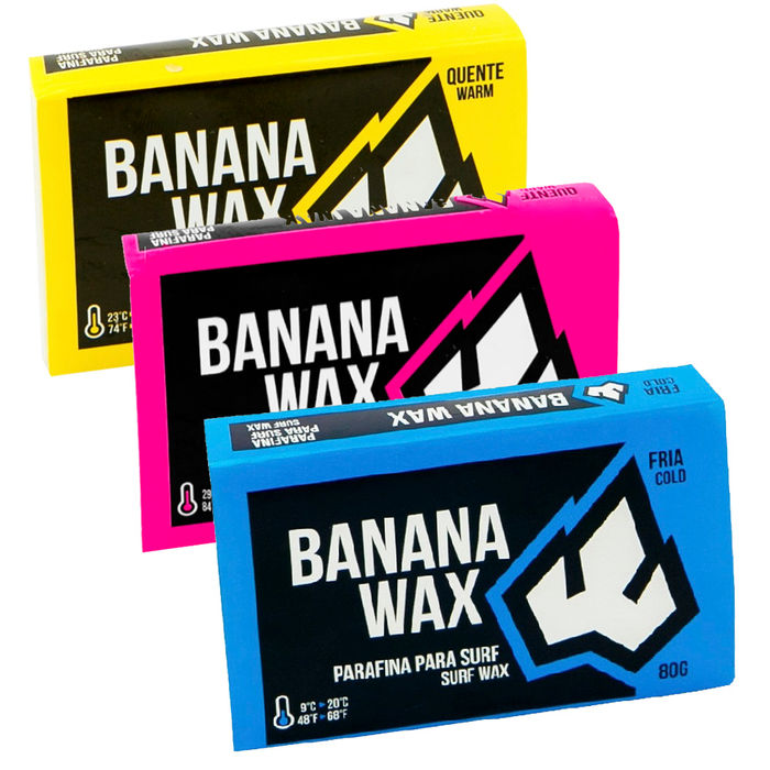 Parafina Banana Wax - Para pranchas de Surfe